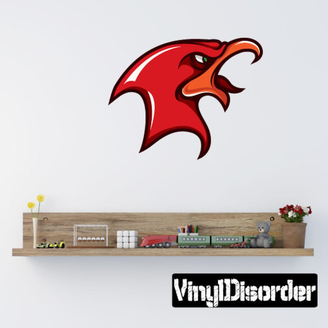 Mascot Wall Decal - Wall Fabric - Vinyl Decal - Removable and Reusable ...