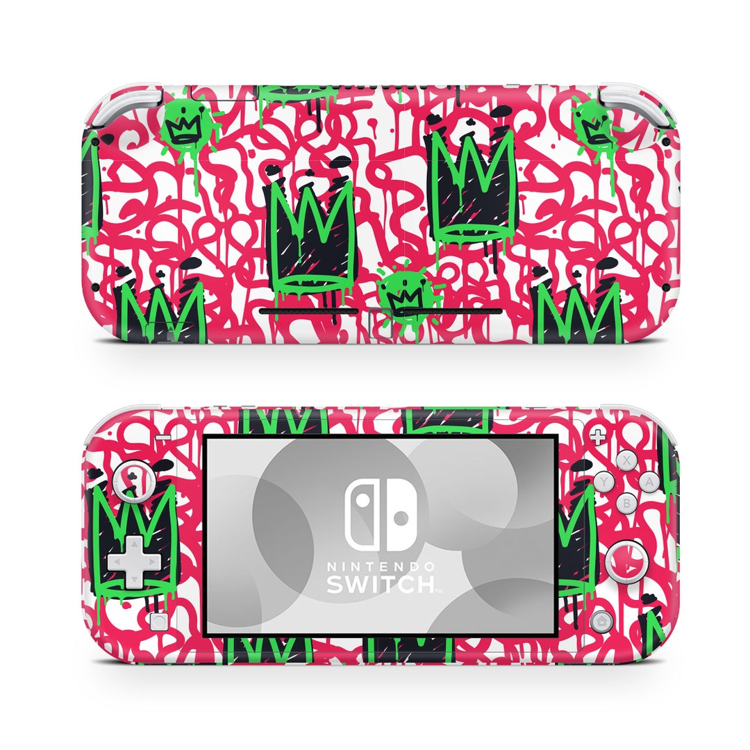 Red Green Graffiti Crown Nintendo Switch Lite Wrap Skin - Etsy