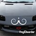 Mustache Vinyl Wall Decal or Car Sticker - Mvd004et - Etsy
