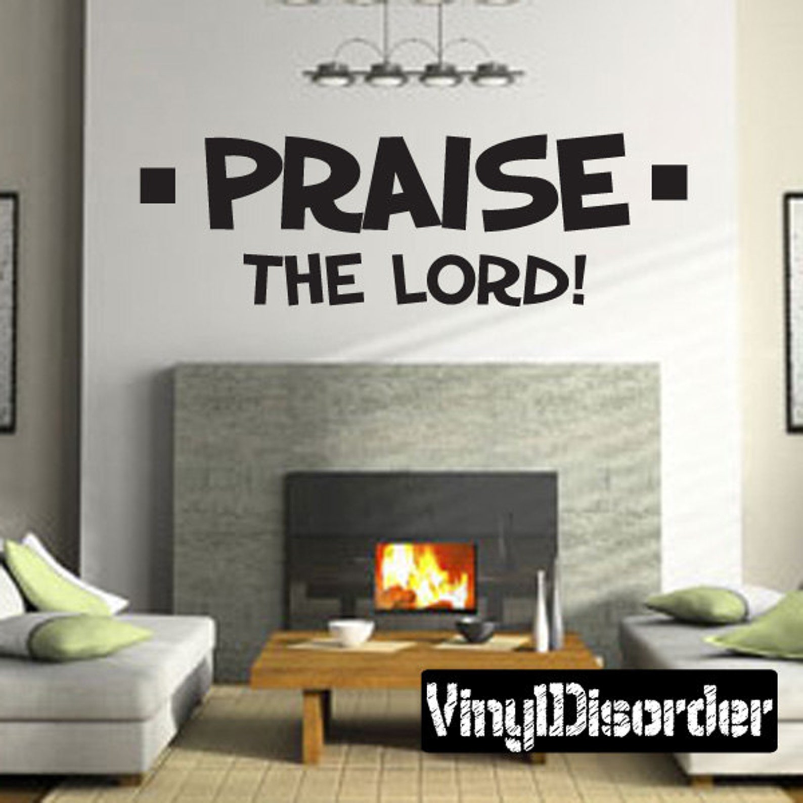 Praise the Lord - Vinyl Wall Decal - Wall Quotes - Vinyl Sticker ...