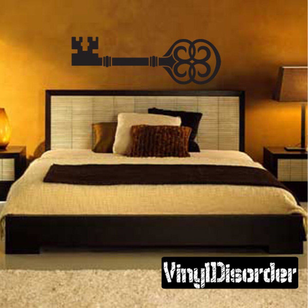 Key Vinyl Wall Decal or Car Sticker - Mv007et - Etsy