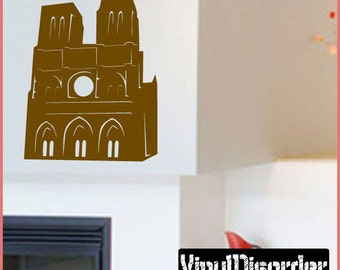 Notre Dame Car Decal - Etsy