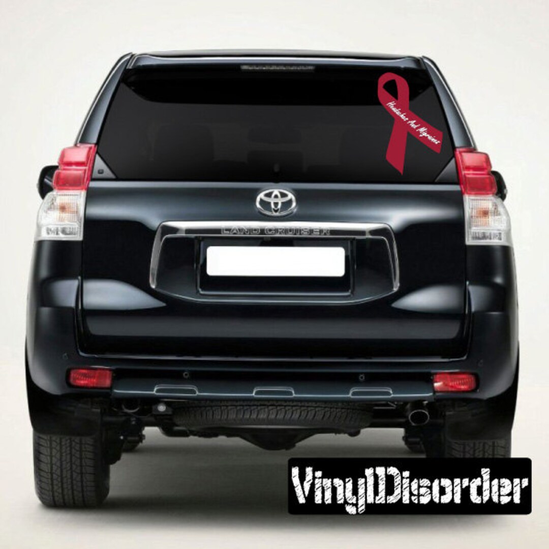 Headaches and Migraines Vinyl Wall Decal or Car Sticker - Etsy