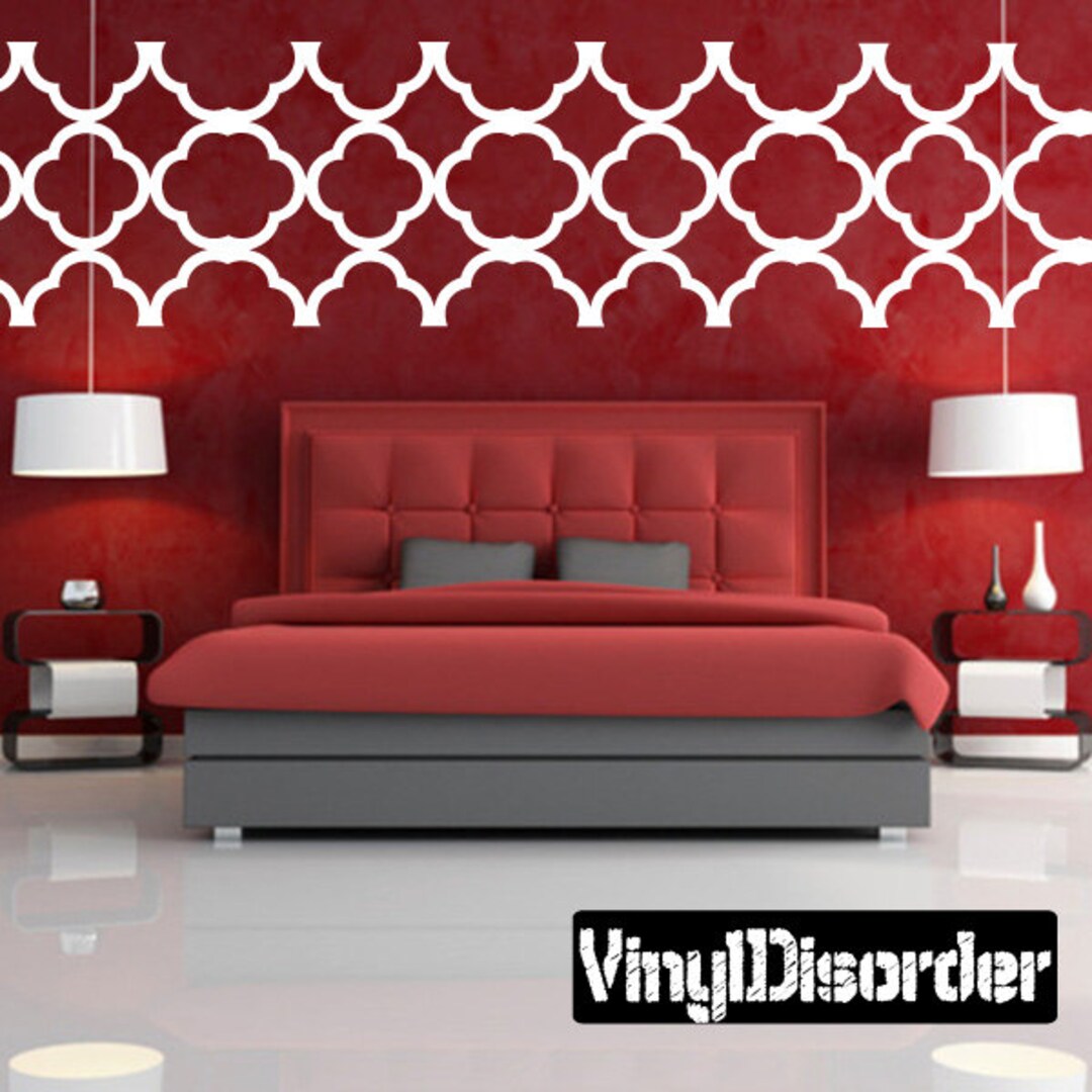 Wall Pattern Vinyl Wall Decal or Car Sticker - Mvd009et - Etsy