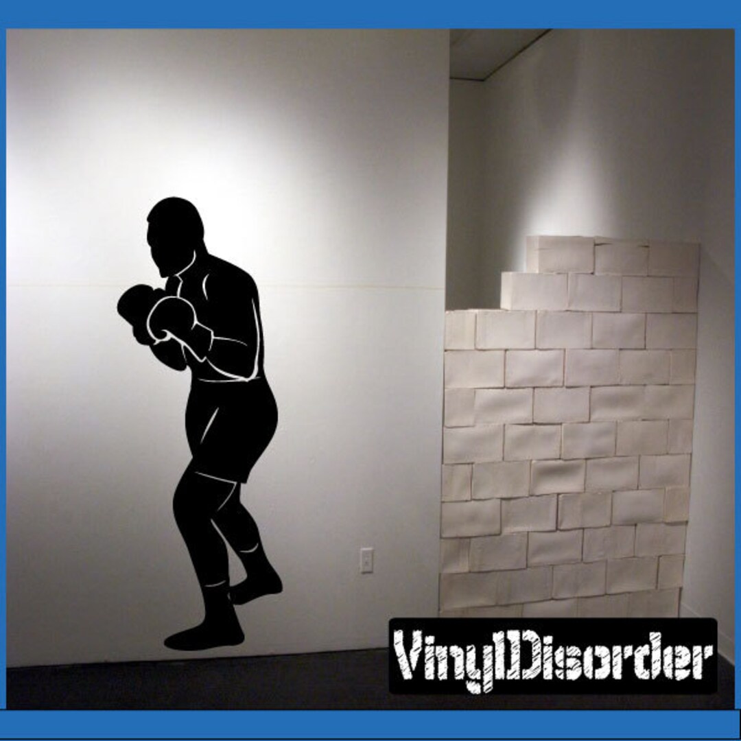 Boxing Vinyl Wall Decal or Car Sticker - Boxingmc003et - Etsy