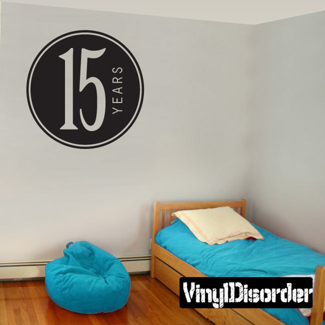 15 Years Celebrations Vinyl Wall Decal Wall Quotes Vinyl | Etsy
