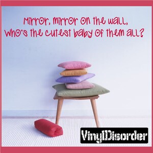 Mirror, Mirror on the Wall, Who's the Cutest Baby of Them All - Vinyl ...