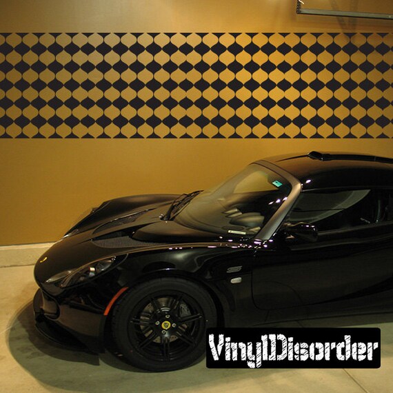 Wall Pattern Vinyl Wall Decal or Car Sticker Mvd022et | Etsy