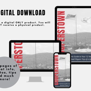 Cooperstown Guide - Digital Download - Guide to Cooperstown Baseball ...