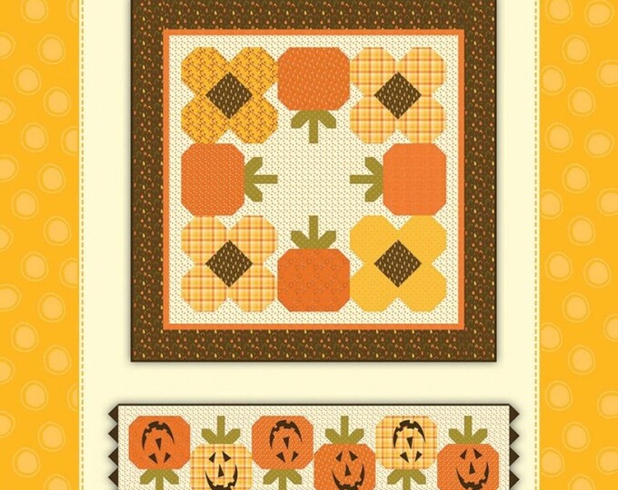 Pumpkin Parade Quilt Pattern #784 Quilt and Table Runner by Sandy ...