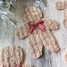 Chenille Shapes Gingerbread Men Vintage Chenille Appliqués - Etsy