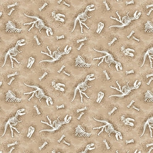 Dinosaurs, Dinosaurs, Michael Miller Fabric, Dinosaur Fossils Cx11147 ...