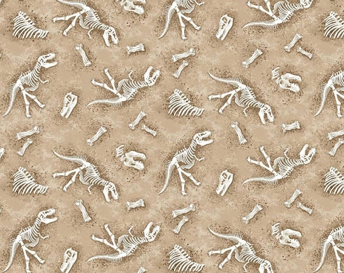 Dinosaurs, Dinosaurs, Michael Miller Fabric, Dinosaur Fossils Cx11147 ...