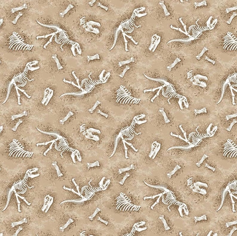 Dinosaurs, Dinosaurs, Michael Miller Fabric, Dinosaur Fossils Cx11147 ...