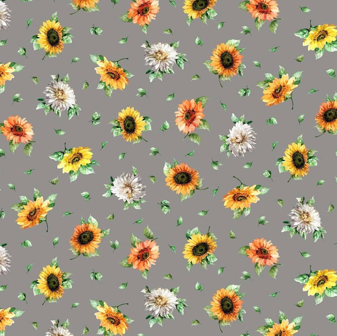 Sunflower Festival , Michael Miller Fabric, Sunflower Splendor ...