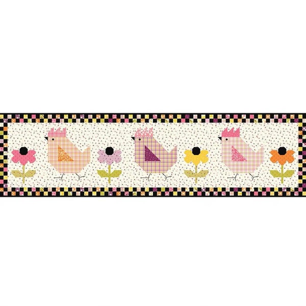 Chicken Quilt Pattern Table Runner - Etsy