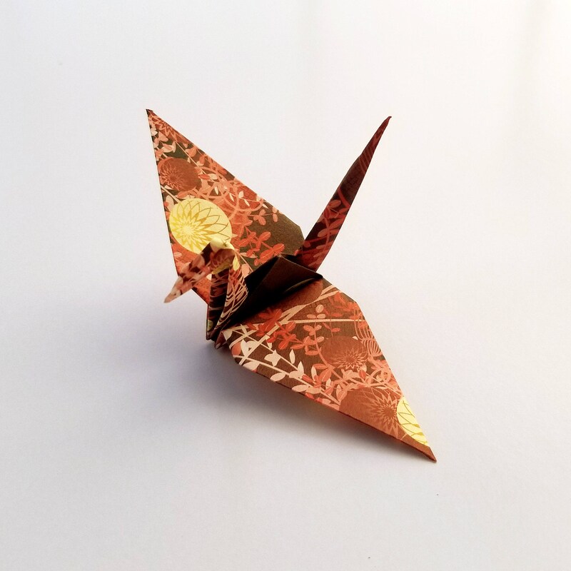 Origami Crane Print - Etsy