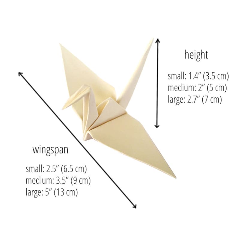 Baby Girl Baby Shower Decor 50 Count Origami Cranes Paper - Etsy