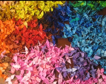 1000 Origami Cranes - Etsy