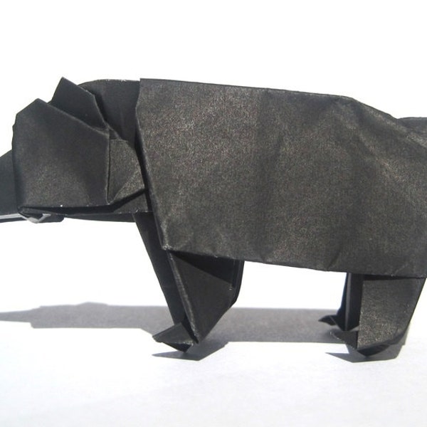 Origami Bear - Etsy