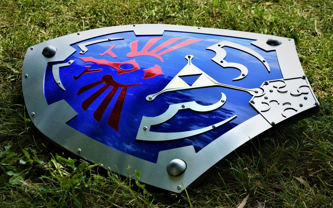 Hylian Shield Twilight Princess Steel-plated Battle-ready - Etsy