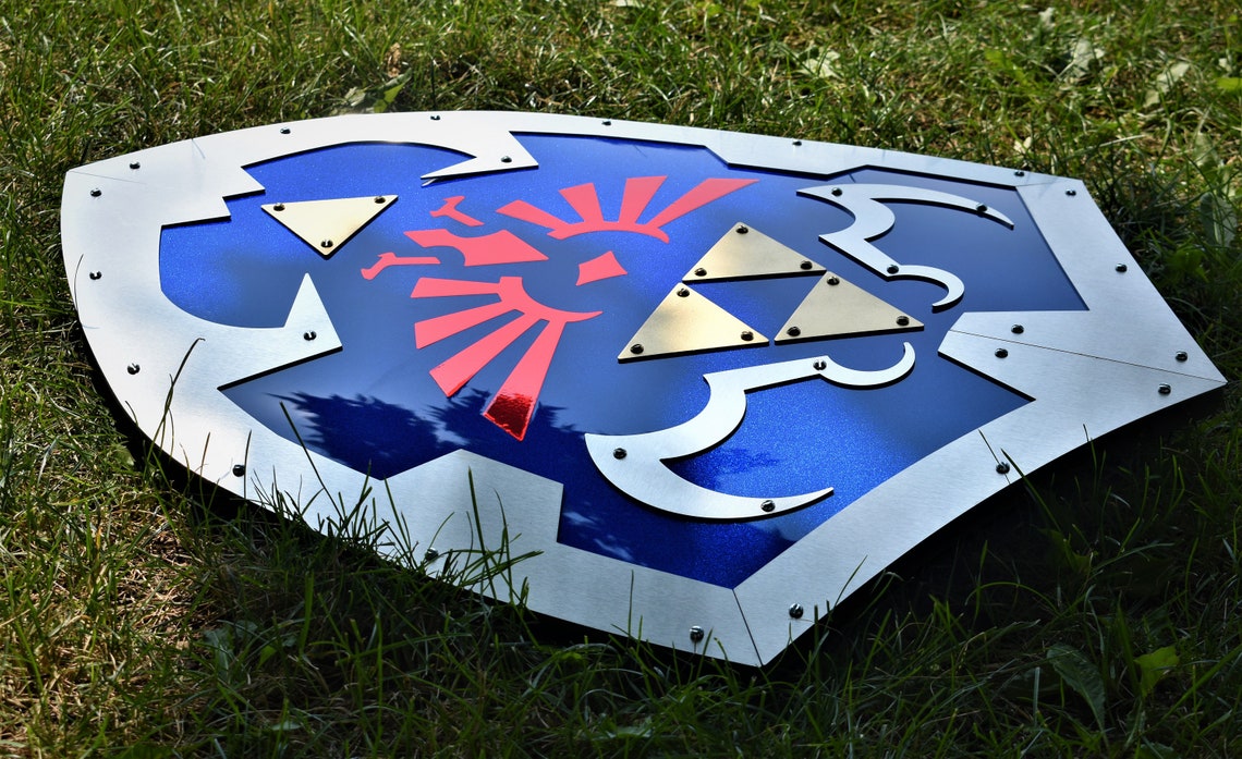 Hylian Shield Ocarina of Time Steel-plated Battle-ready - Etsy