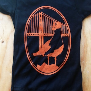 SF Seagull Onesie - Etsy