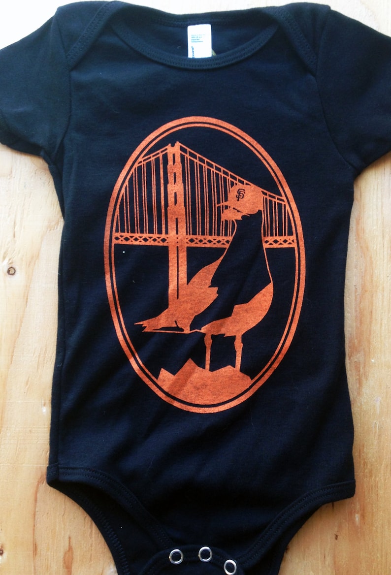 SF Seagull Onesie - Etsy