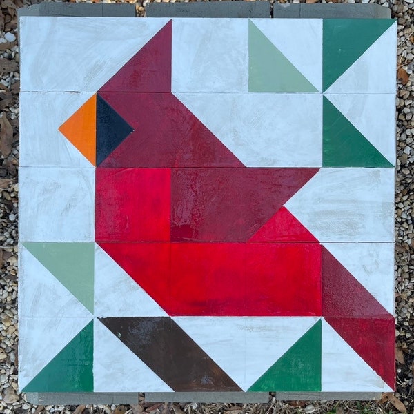 Cardinal Quilt Pattern - Etsy