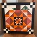 Pumpkin Barn Quilt Hand Painted Fall Decor Antiqued - Etsy