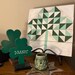 St.patricks Clover Barn Quilt - Etsy