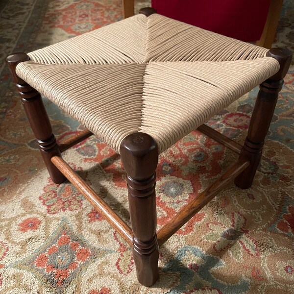 Wood Foot Stool - Etsy