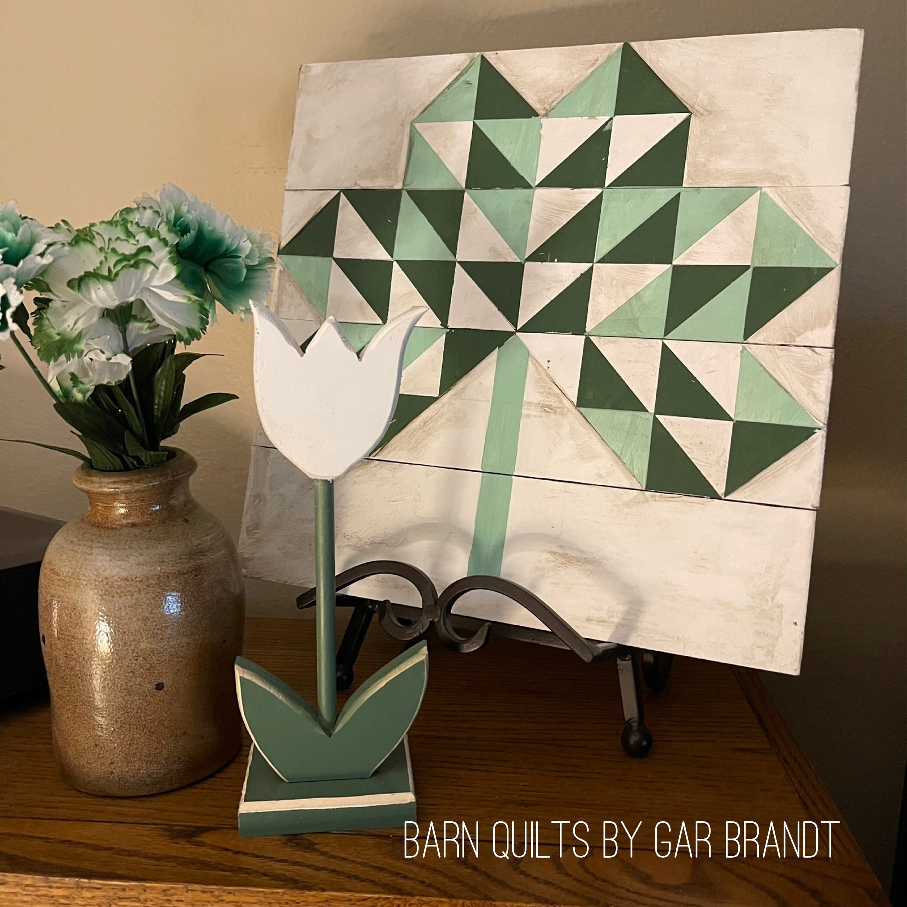 St.patricks Clover Barn Quilt - Etsy