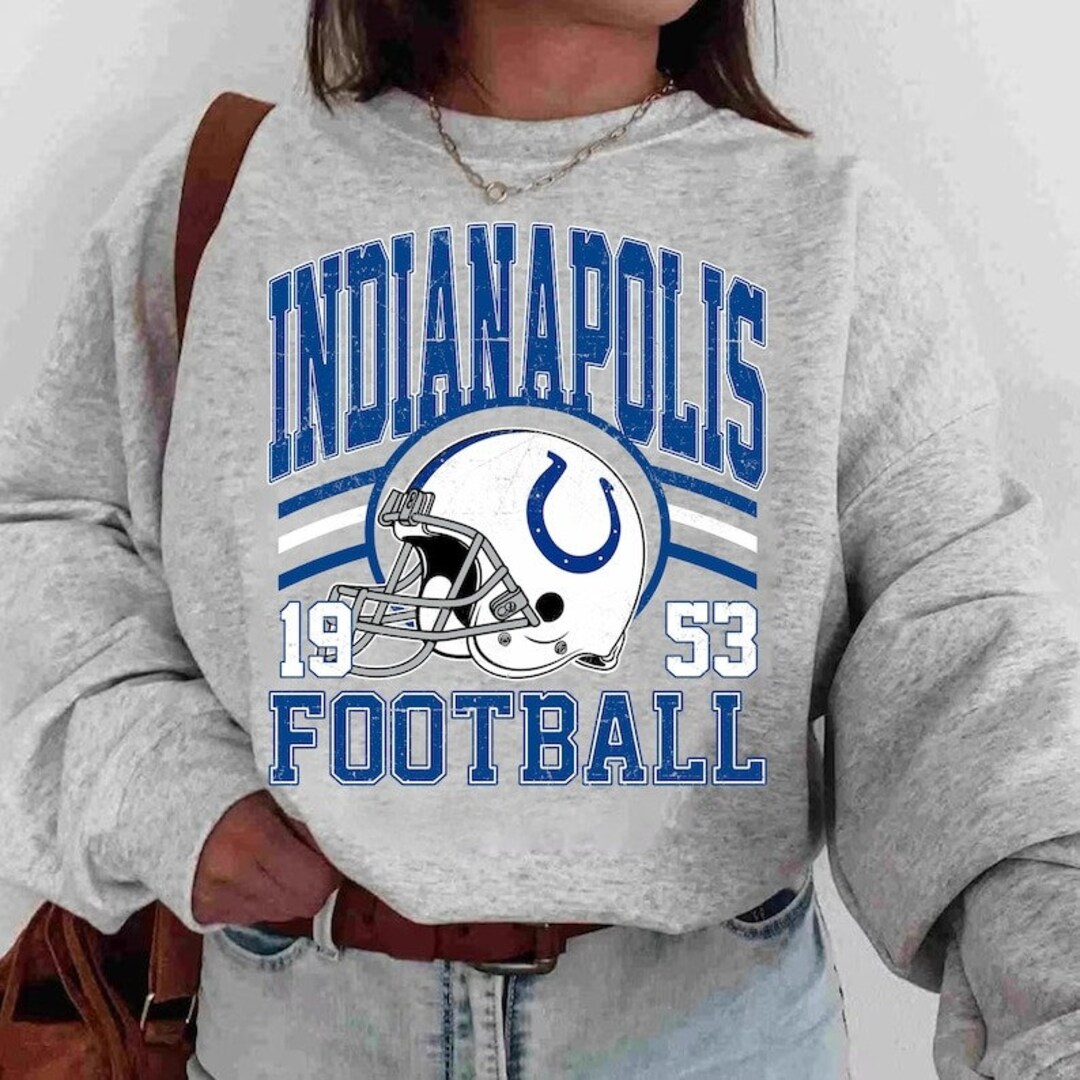 Vintage Bootleg NFL Indianapolis Colts Crewneck, Football Sweatshirt ...
