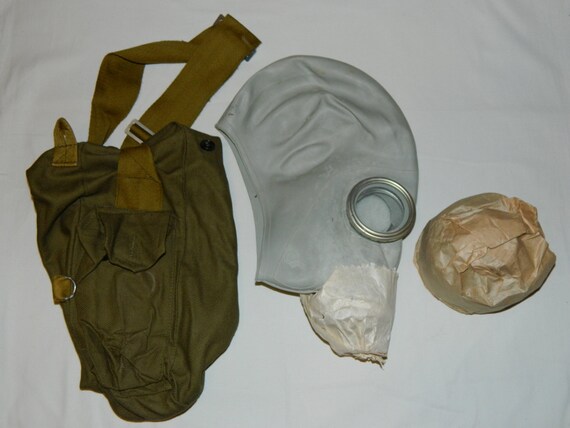 New Vintage Soviet Gas Mask From USSR Unused Different Sizes | Etsy