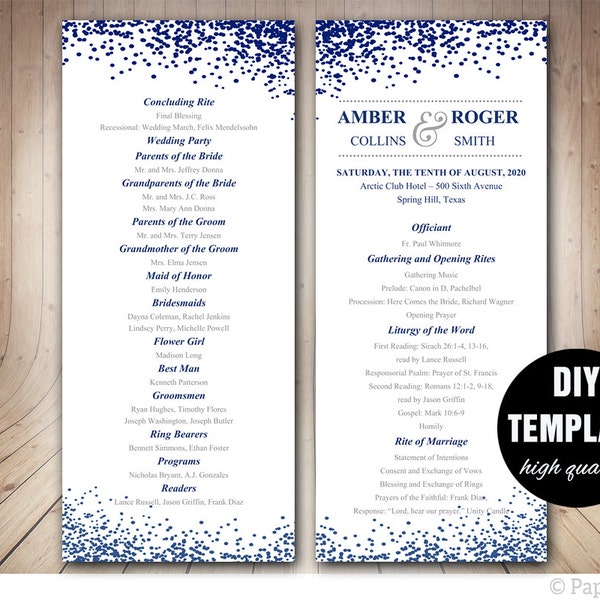 Diy Navy Blue Table Card Template, Wedding Table Card,frame Insert,lace ...
