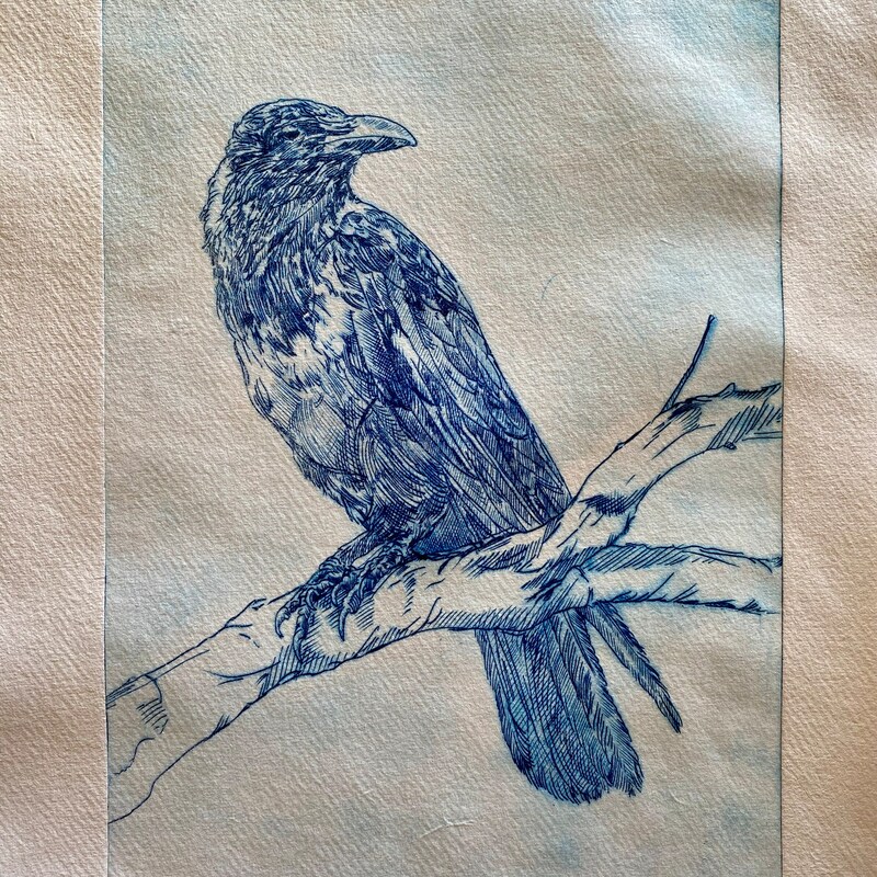 Original Drypoint - Etsy