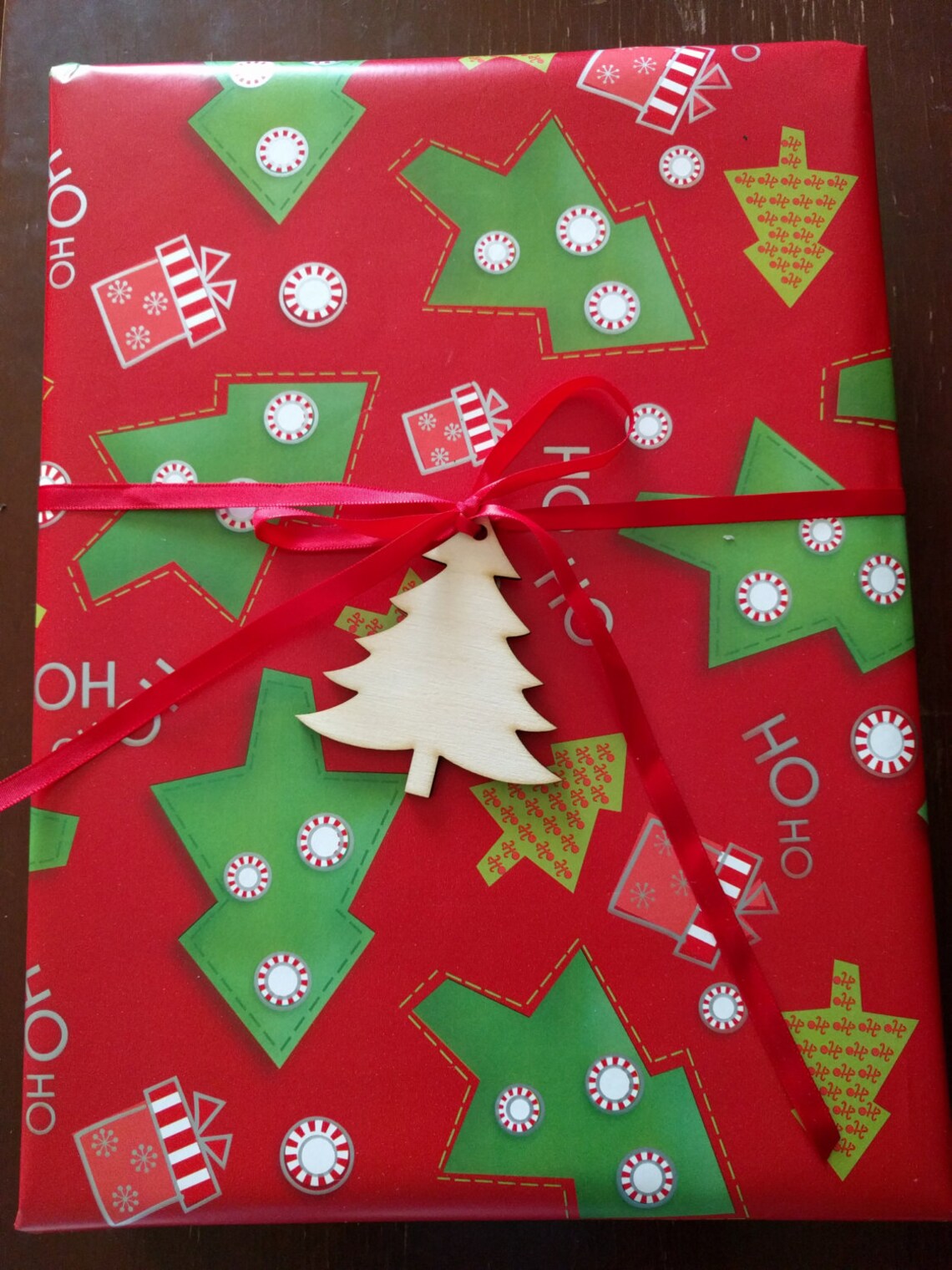 Set of 14 Wooden Christmas Package Decorations or Tree - Etsy