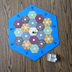 Wood Game Board - Hand Painted - Sturdy and Long Lasting Board for Game ...