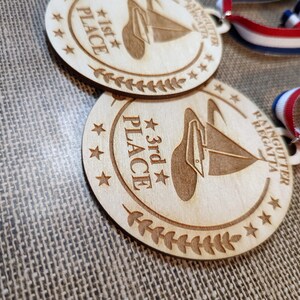 Set of 3 Regatta Medals for Boat Building Excellence - Etsy