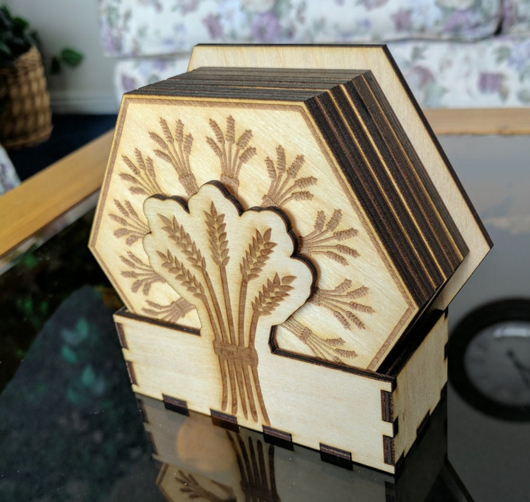 Settlers of Catan Themed Coaster Set - Etsy