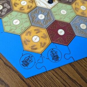 Wood Game Board - Hand Painted - Sturdy and Long Lasting Board for Game ...