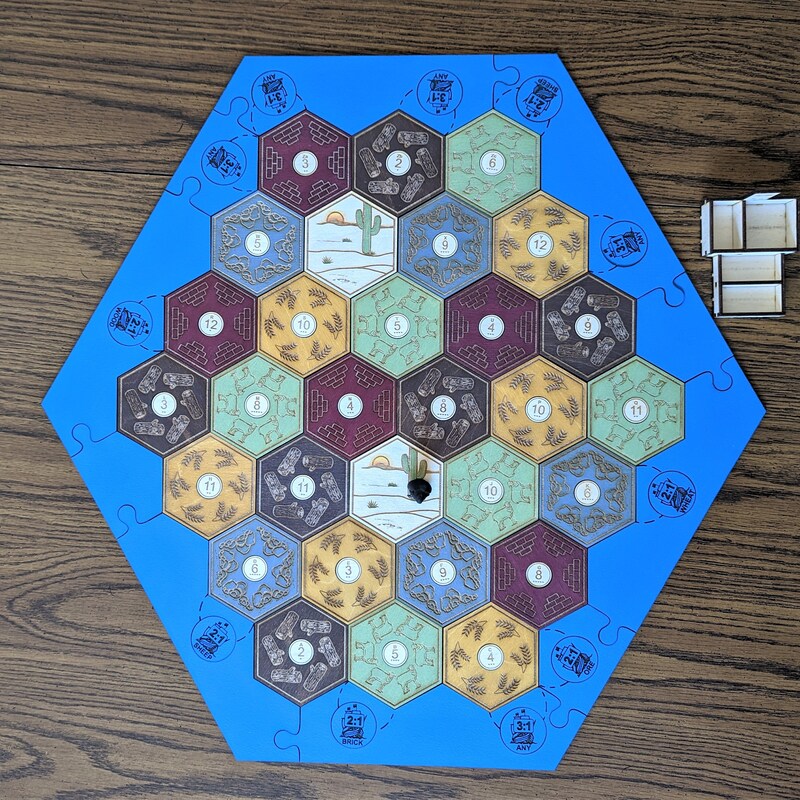 Custom Catan Board - Etsy