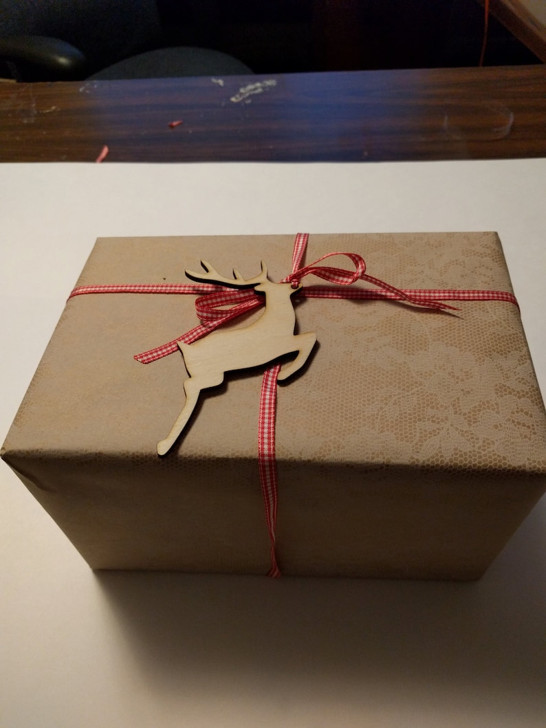 Set of 14 Wooden Christmas Package Decorations or Tree - Etsy