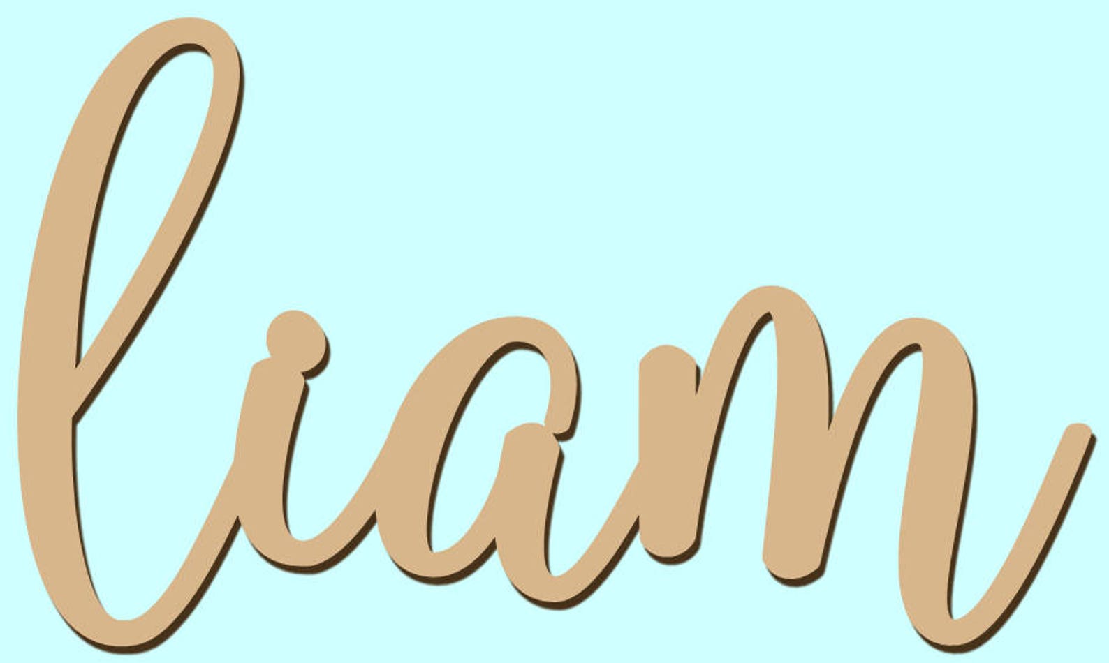 Wood Names Laser Cut Unfinished - Etsy