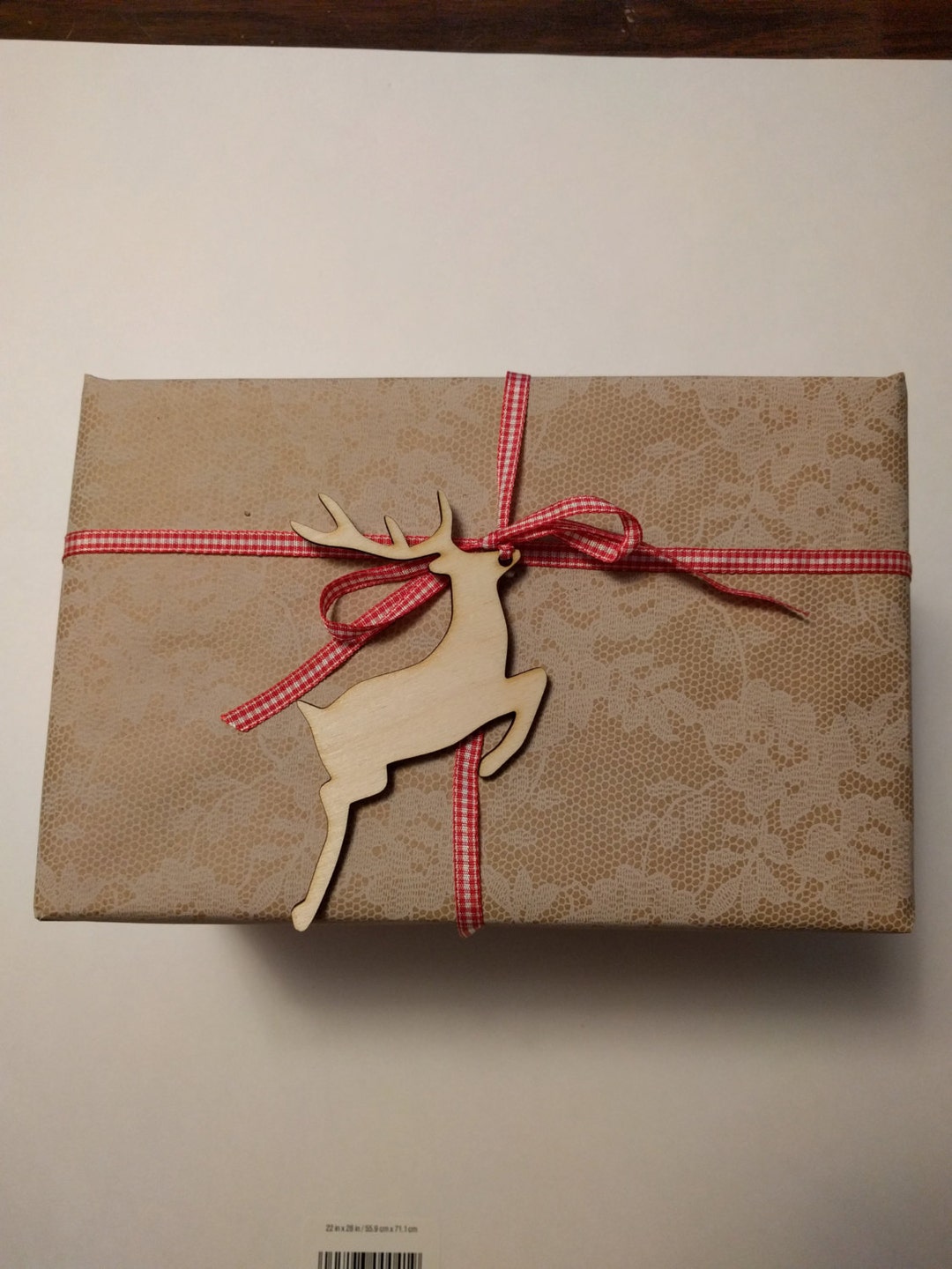 Set of 14 Wooden Christmas Package Decorations or Tree Ornaments - Etsy