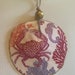 Sand Dollar Crab Seahorse Ornament, Decoupage Art, Coastal Beach ...