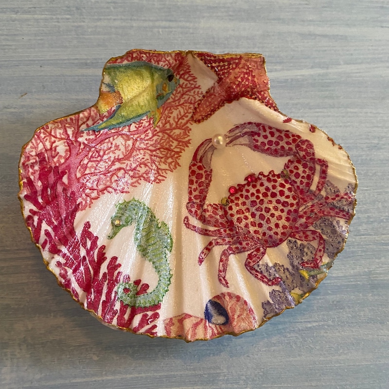 Shell Horse Trinket Dish - Etsy