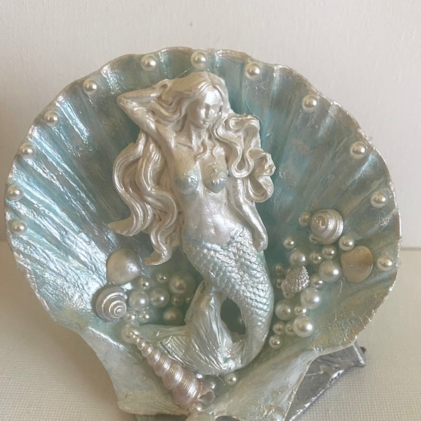 Mermaid Ornament - Etsy