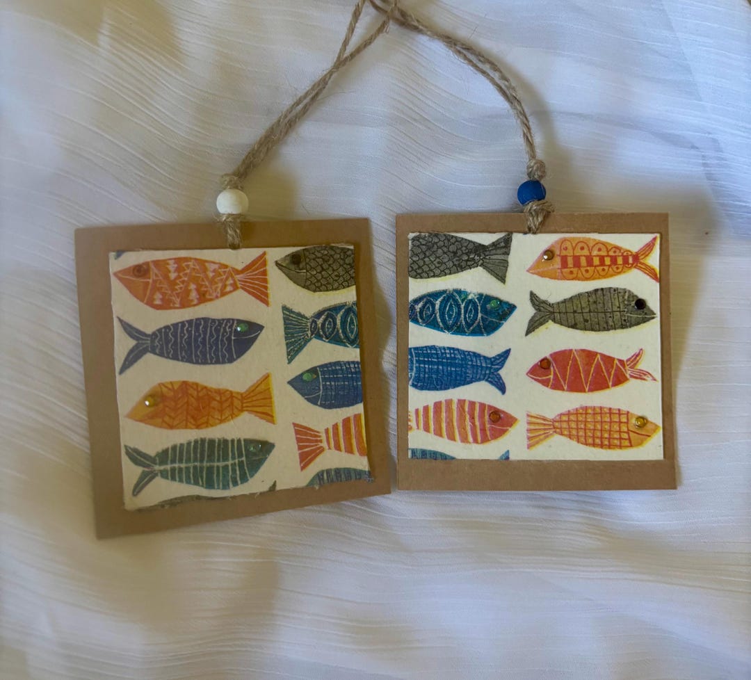 Handmade Fish Gift Tags, Great Addition for Fisherman Dad Gift, Choose ...